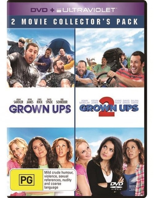 Grown Ups / Grown Ups 2 (DVD, 2014, 2-Disc Set) for sale online | eBay ...