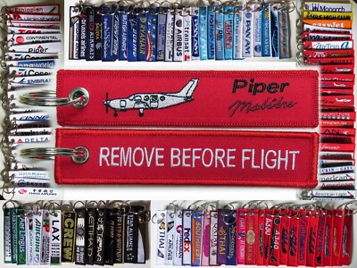 Keyring PIPER MALIBU PA-46 keychain tag | eBay