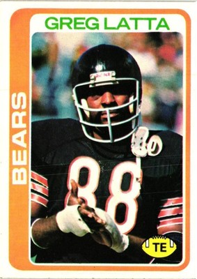 GREG LATTA 1978 Topps Football #112 FREE SHIPPING B20R3S26P25 | eBay