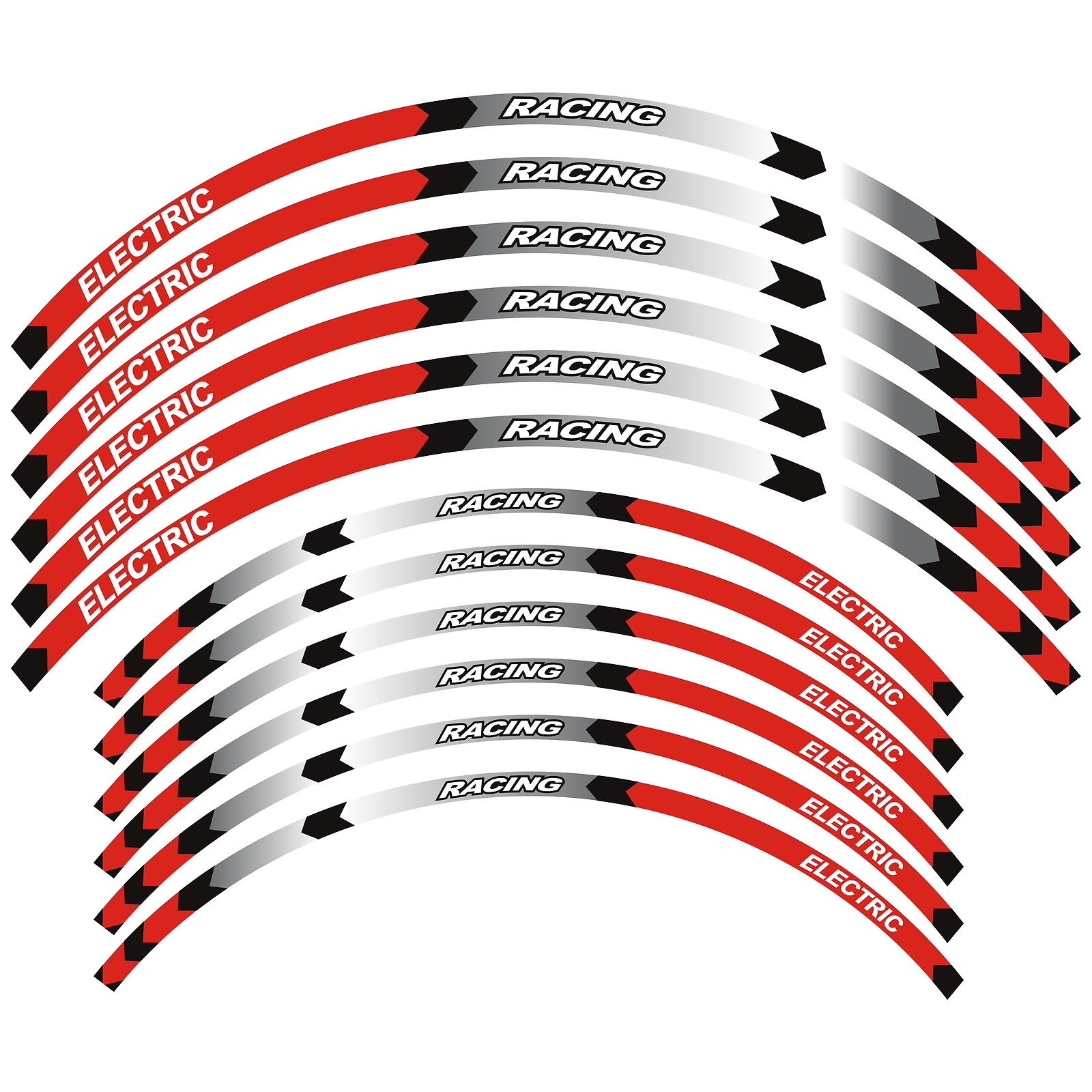 For ELECTRIC BIKE OFF ROAD SUR RON SURRON Rim Wheel Decals Tape ...
