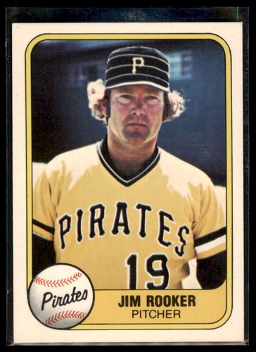 1981 Fleer Jim Rooker #368 Pittsburgh Pirates | eBay