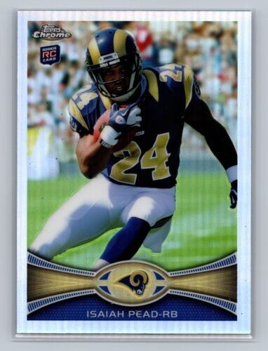 2012 Topps Chrome Football Card #202 Isaiah Pead Rookie | eBay