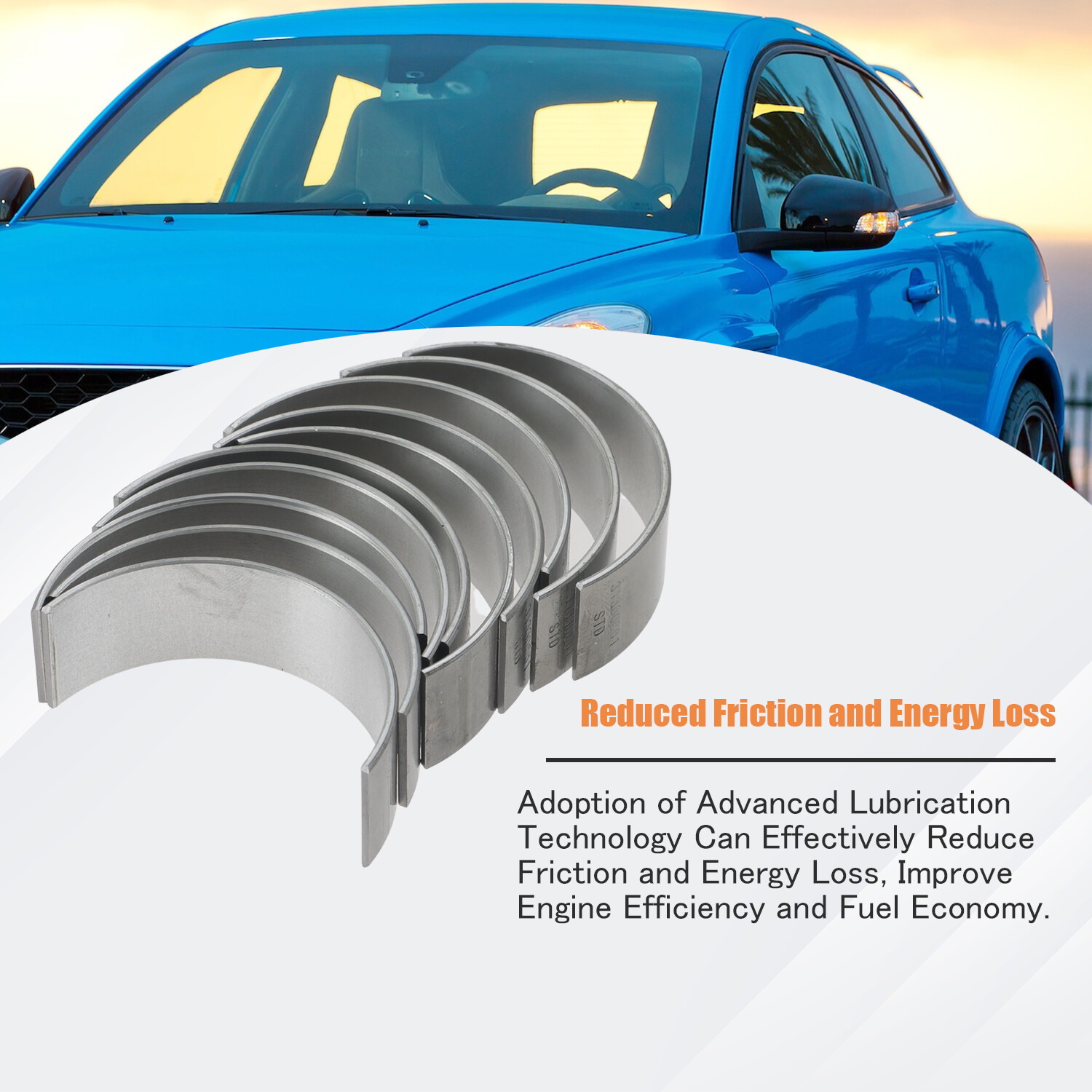 Main & Connecting Rod Bearing Combination Kit for Volvo 850 XC90 V70 ...