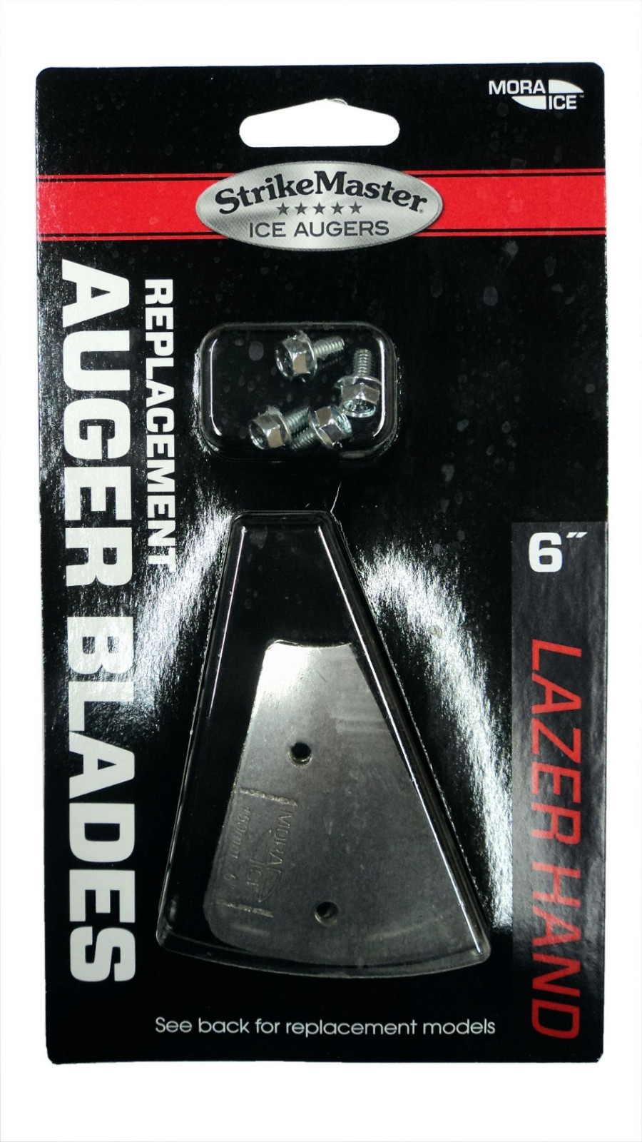 6" Lazer Replacement Blades for Lazer Auger (Black Shaft) Made in ...