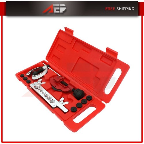 Double Flaring Kit with Tubing Bender (Flare Tool) and Pipe Cutter ( 3 ...