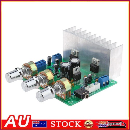 TDA2030 Sound Amplifiers AC Dual 12V 15W+15W Dual Channel 2.0 for ...