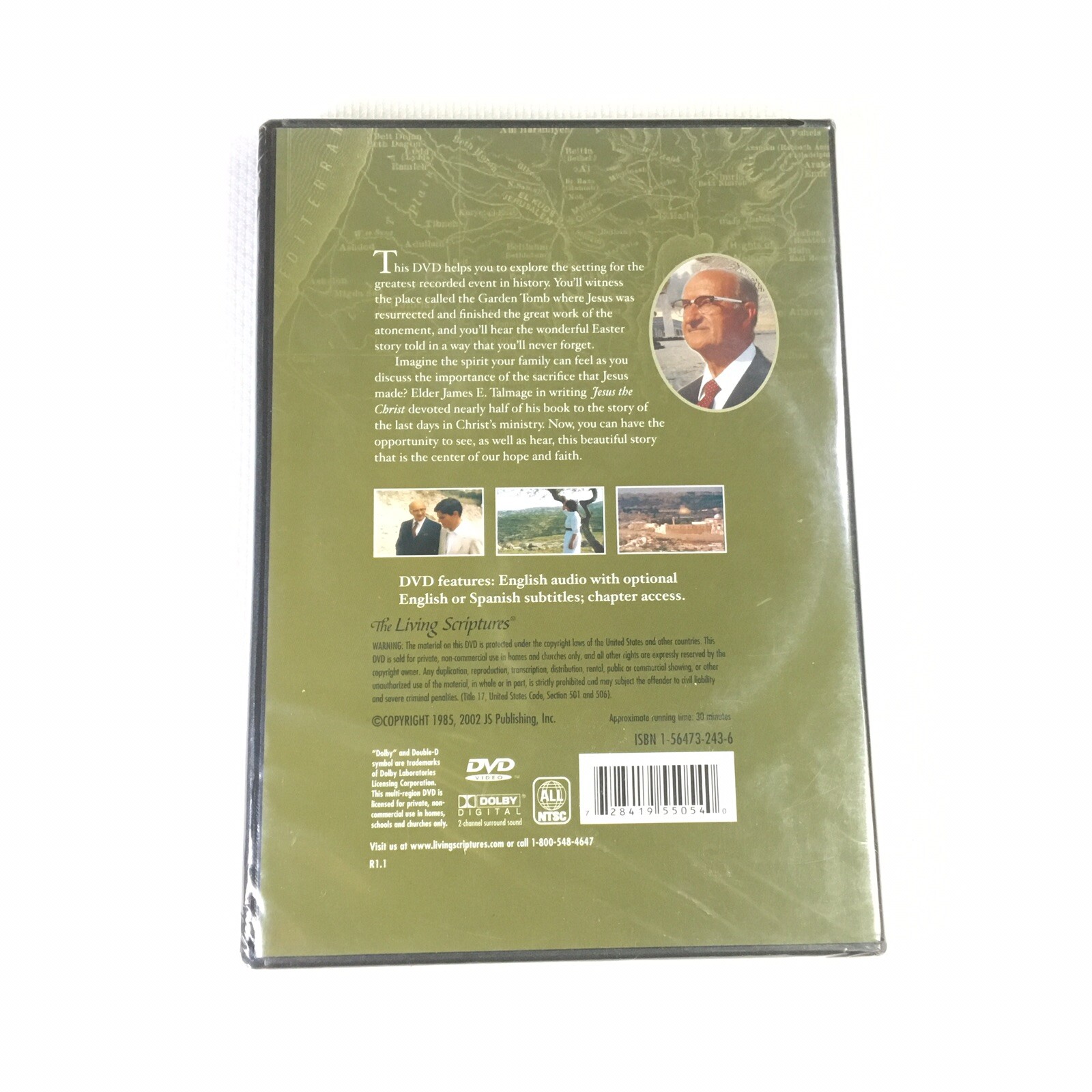 Mormon LDS DVD Last Days in the Life of Jesus #2 Cleon Skousen Visit ...