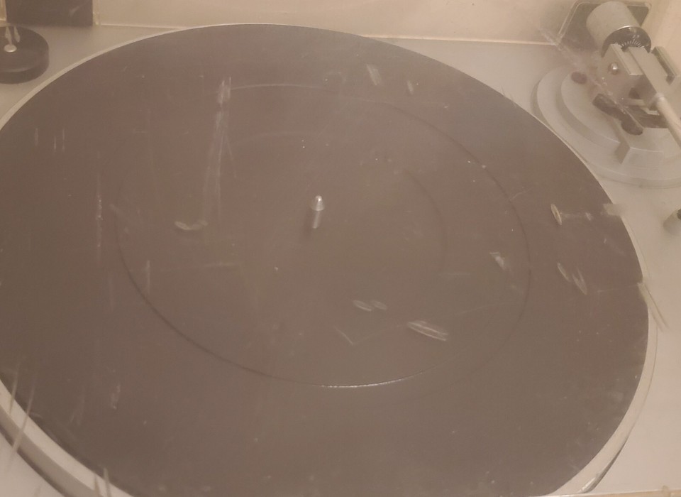 JVC L-A21 Auto Return Stereo Turntable With Dust Cover /FOR PARTS Needs ...