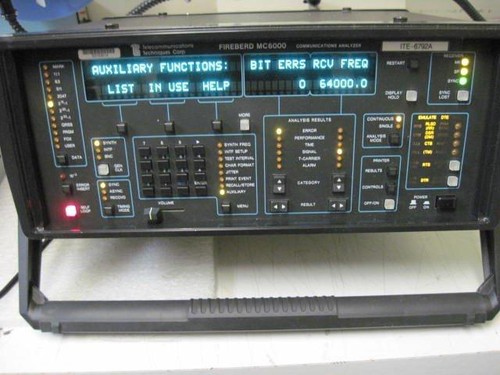 5 TTC Fireberd MC6000 Communications Analyzer | eBay