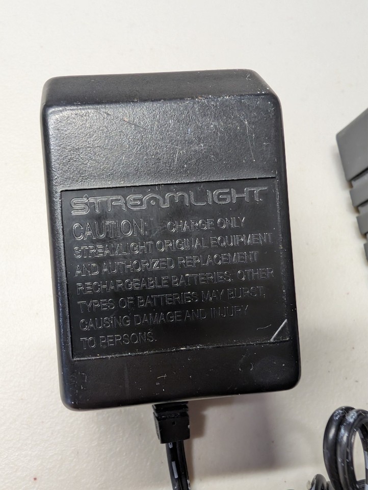 Streamlight Stinger LED - AC Charge Cord - 1 Base - Black | eBay