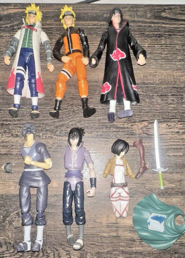 Bandai S.H. Naruto Shippuden MINATO NAMIKAZE Action Figure Mixed Lot | eBay