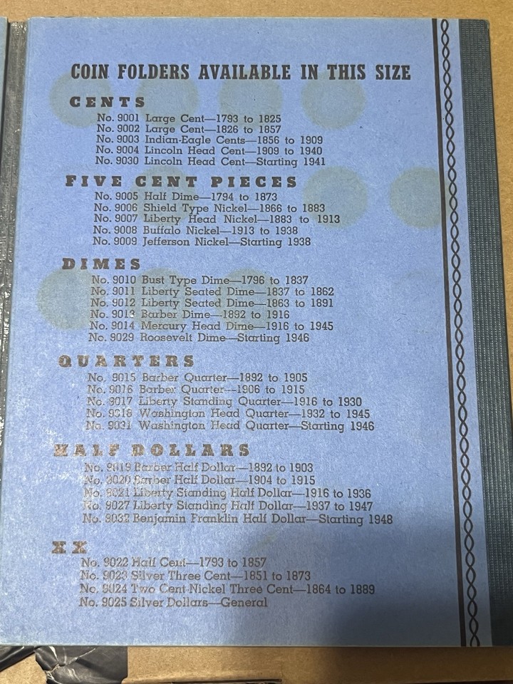 Indian Head Cent Collection Book 1856-1909 Partial Folder 40 coins! | eBay