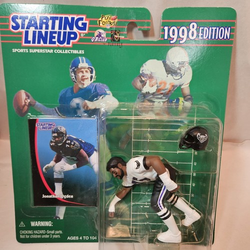 MINT 1998 STARTING LINEUP KENNER JONATHAN OGDEN BALTIMORE RAVENS NIP ...