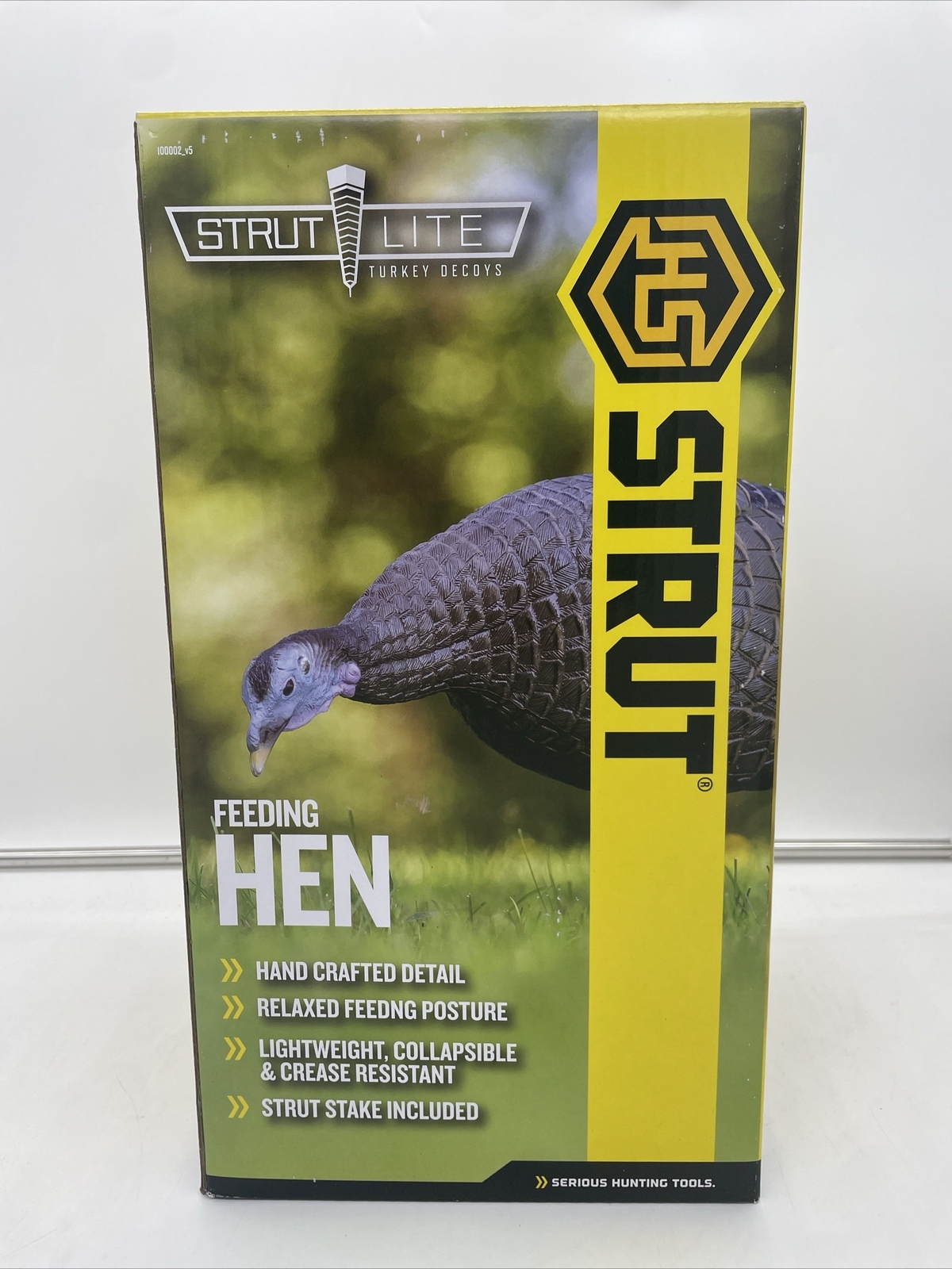 Hunters Specialties 100002 Strut-Lite Feeding Hen, Turkey Hunting Field ...
