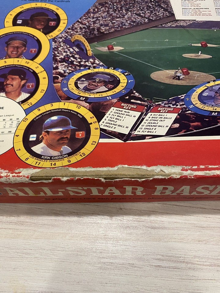 Vintage The Original All-Star Baseball Board Game By Cadaco 1989 | eBay