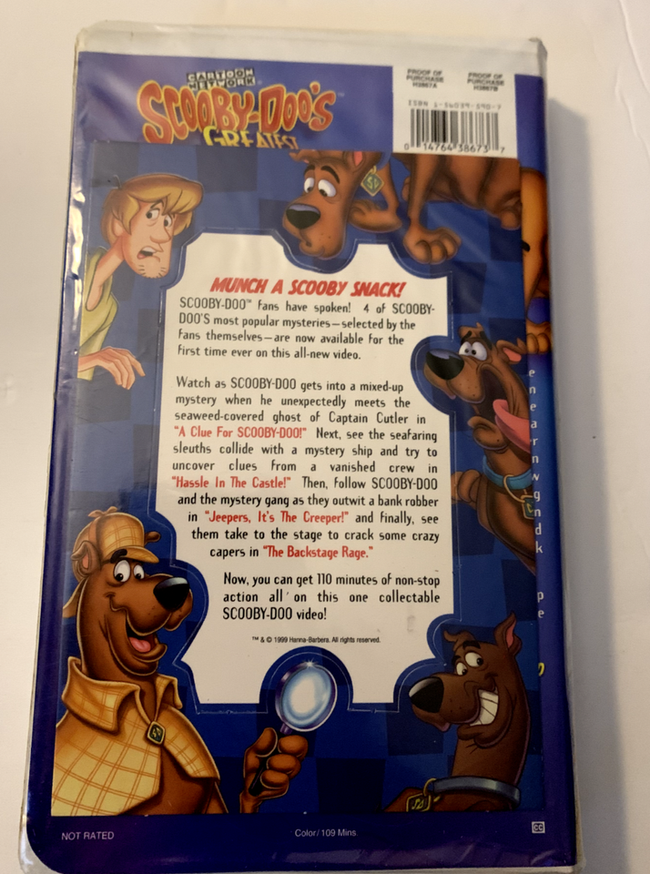 Scooby-Doo's Greatest Mysteries VHS. | eBay