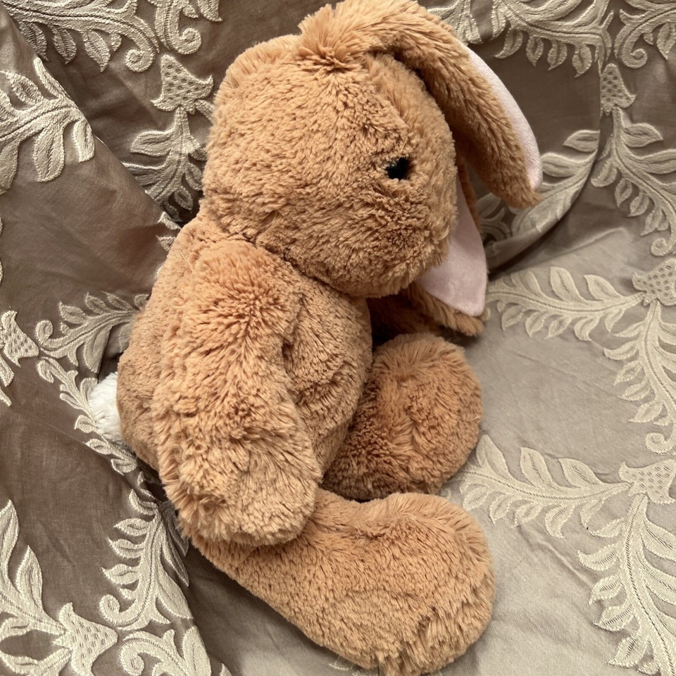 Build-A-Bear Bunny Rabbit Brown Tan Pink Easter Plush~1 Day Shipping ...