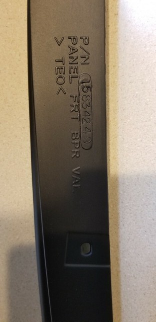 2006-2013 C6 Corvette Genuine GM GS Z06 Front Splitter Valance Panel ...