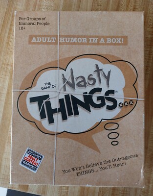 Quinn & Sherry - The Game of Nasty Things - Board Game 18+ Adult ...