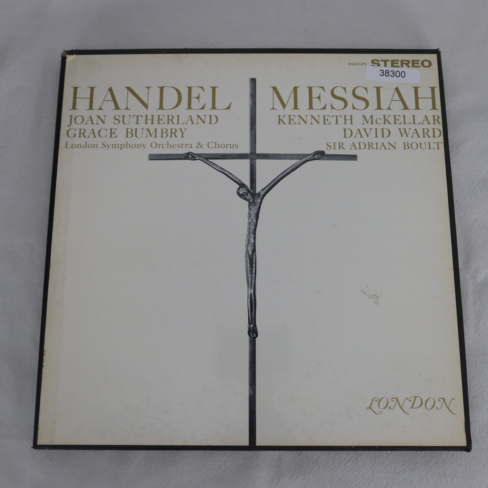 Sir Adrian Boult Handel Messiah Box Set LP Vinyl Record Album | eBay