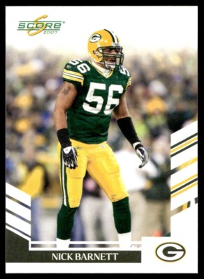 2007 Score Nick Barnett G75 #60 | eBay