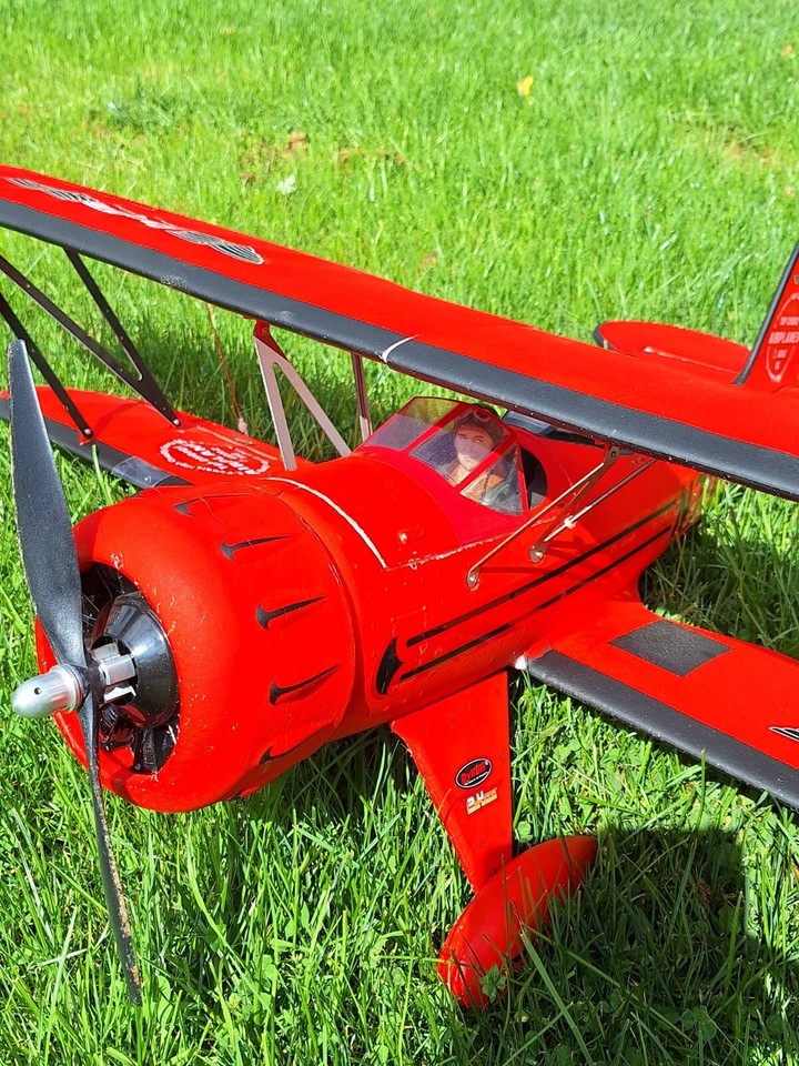 Dynam Waco Remote Control Biplane with Spektrum DX6e 6-Channel ...