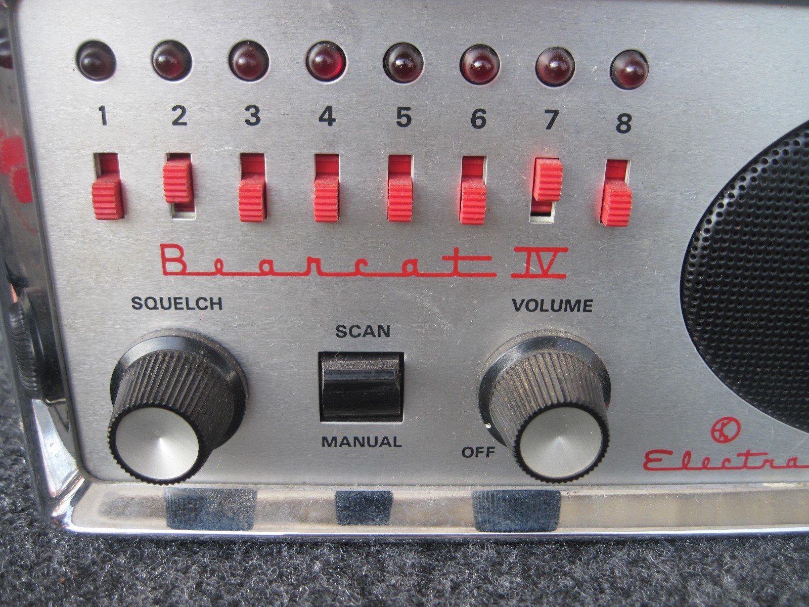 BEARCAT IV ELECTRA POLICE SCANNER | eBay