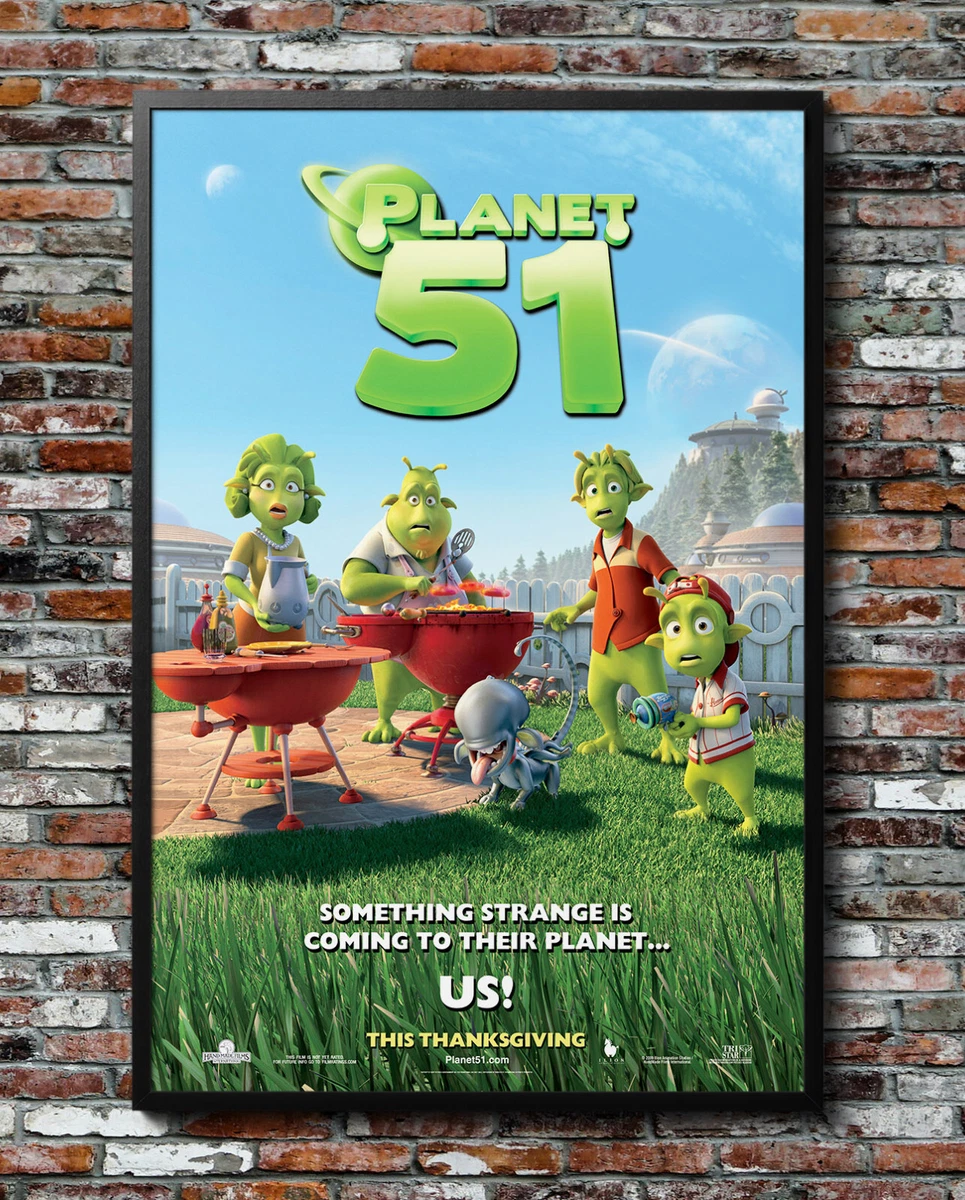 Planet 51 Movie Poster