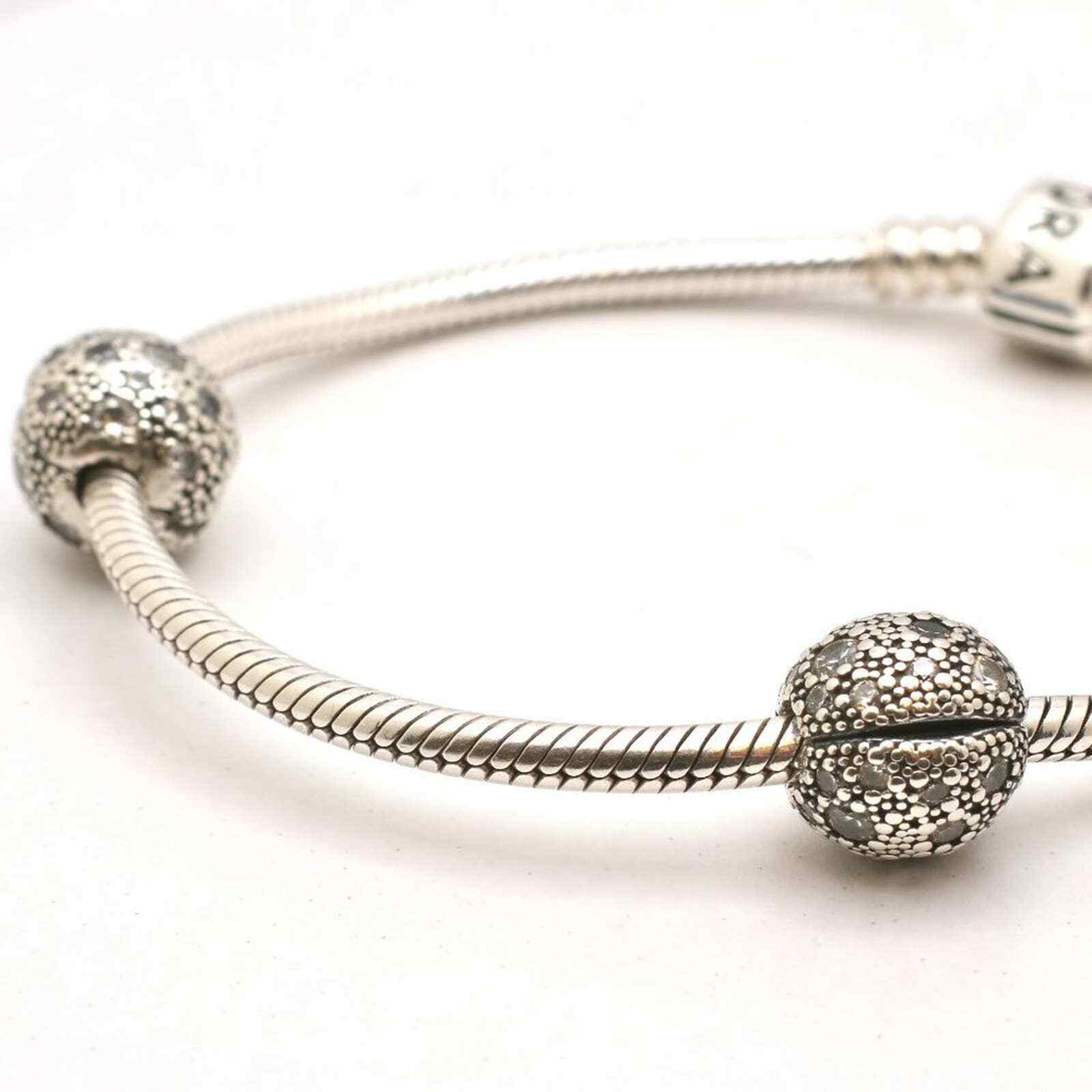 Authentic PANDORA Cosmic Stars Clip with Clear Zircon… - Gem