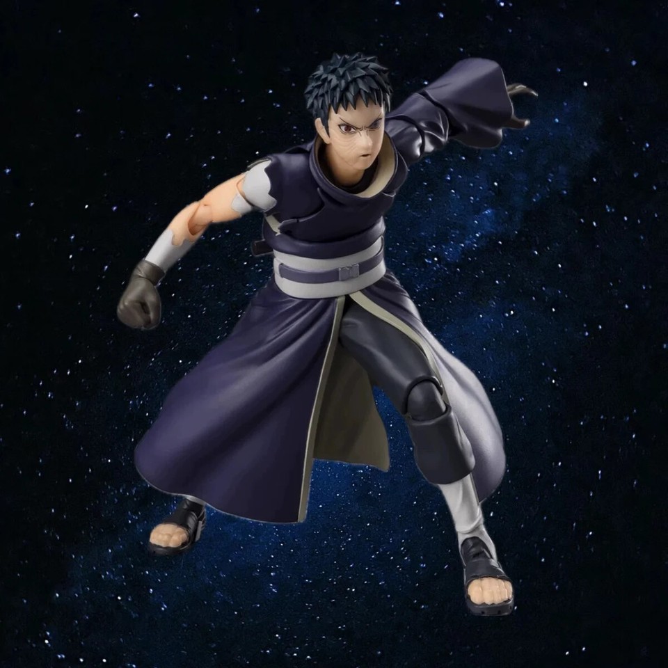 SHF Naruto Uchiha Obito Articulated Action Figure Model Toys | eBay