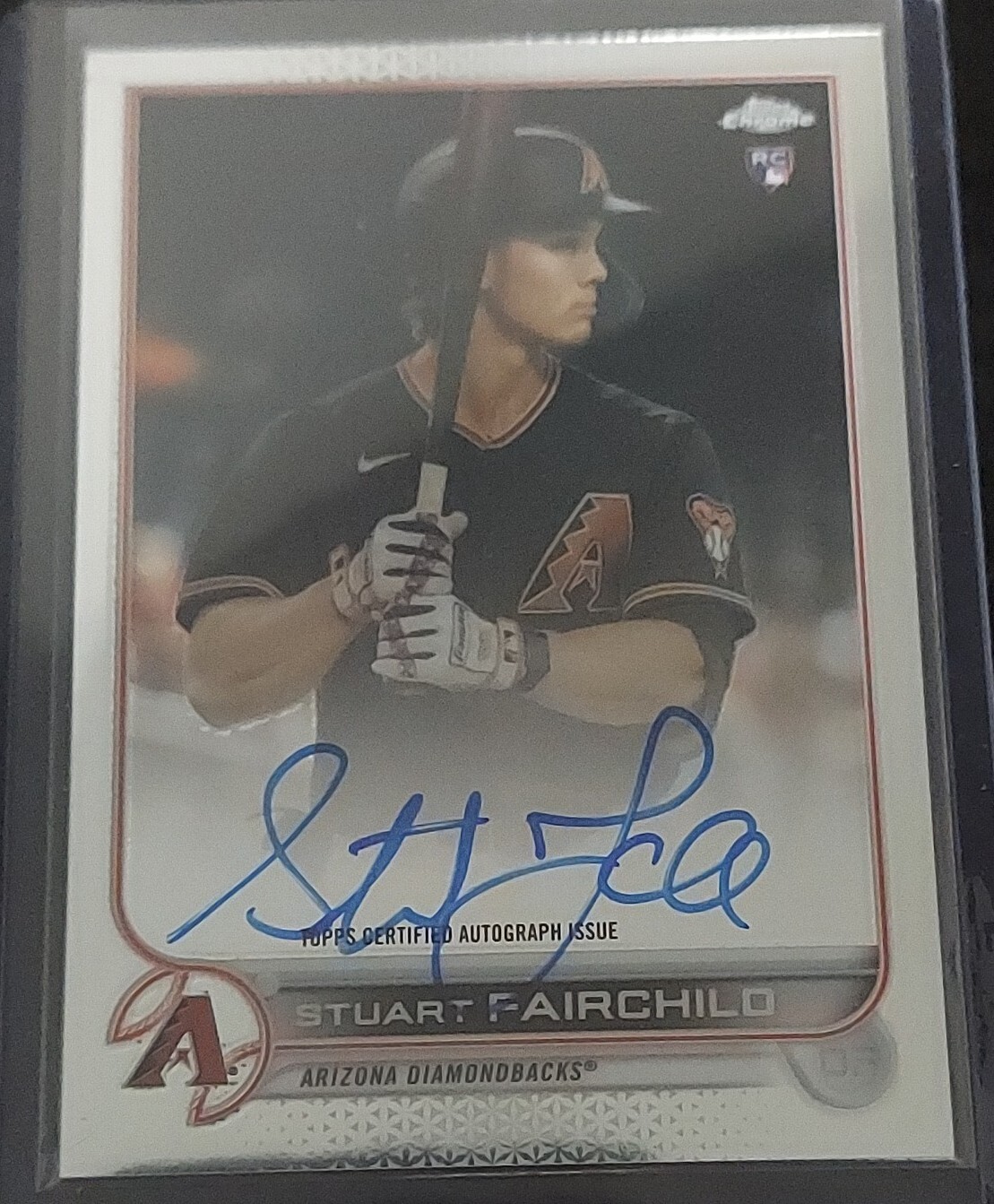 Stuart Fairchild, Arizona Diamondbacks, 2022 Topps Chrome Certified ...