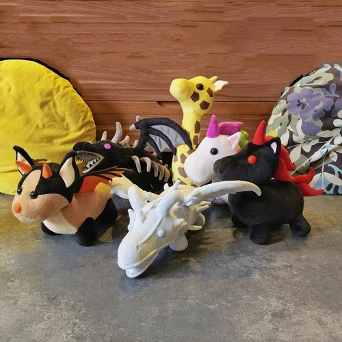 4x Shadow Dragon Adopt Me Pets Plush Toys Animal Plushies Jugetes ...
