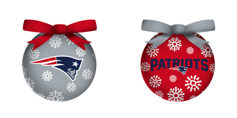 NFL New England Patriots Set of 2 Light-up LED Ornaments, NEW | eBay