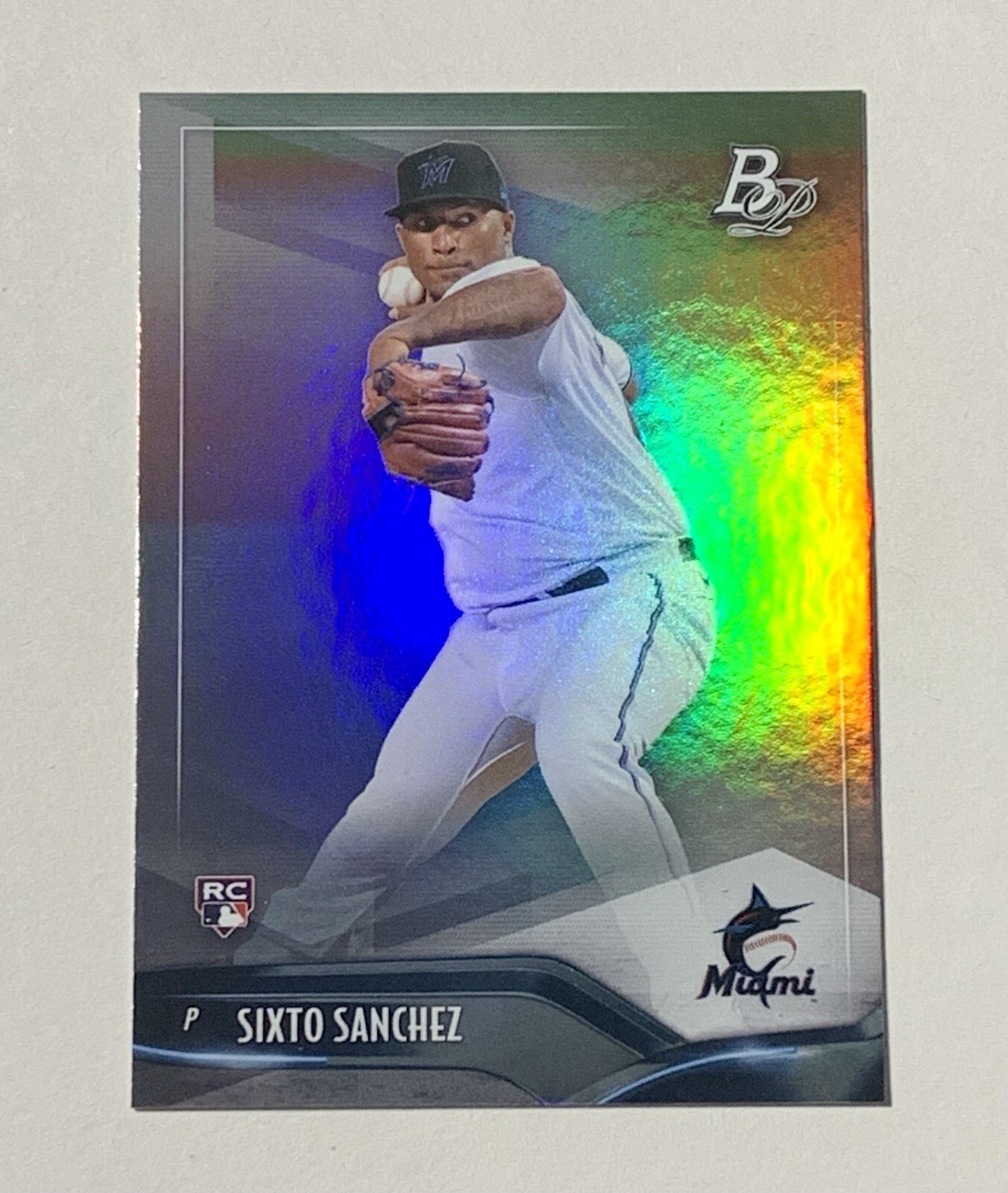 2021 Bowman Platinum Sixto Sanchez RC #92 Miami Marlins | eBay
