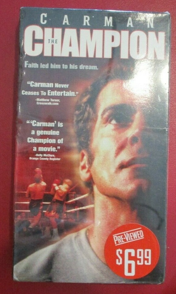 Carman - The Champion (VHS 2001) | eBay
