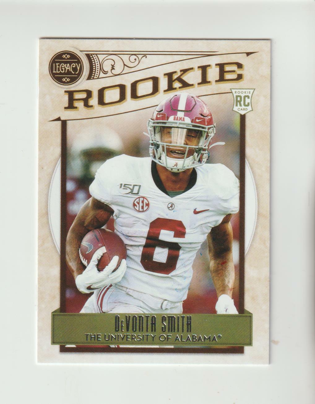 2021 Panini Legacy #363 DeVonta Smith rookie card, Philadelphia Eagles ...