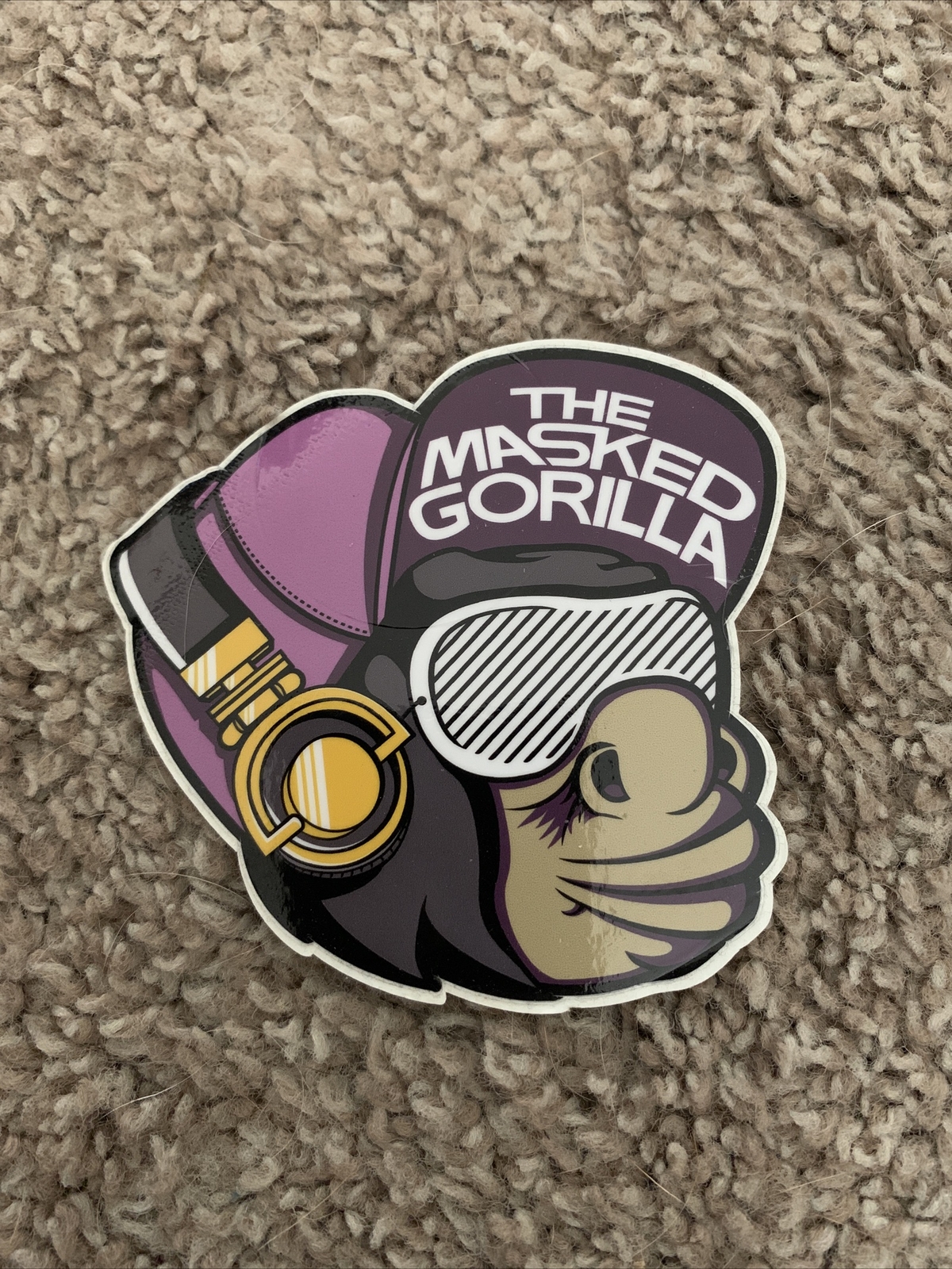 The Masked Gorilla 2” Sticker Official Sticker Record Label Unmasked LA ...