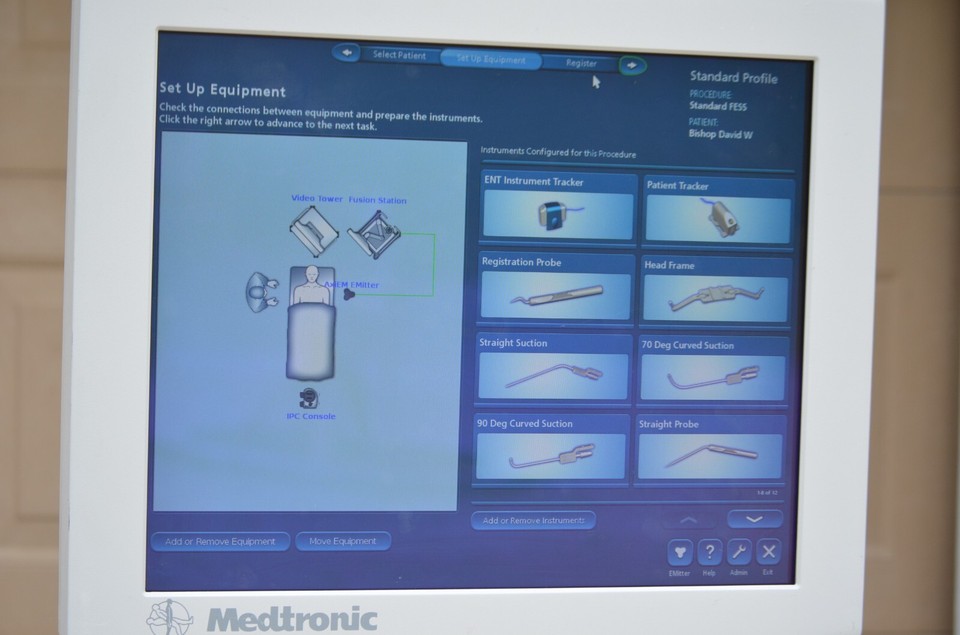 Medtronic Fusion ENT Navigation Image Guidance System | eBay