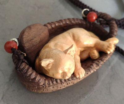 Netsuke - Netsuke Cat