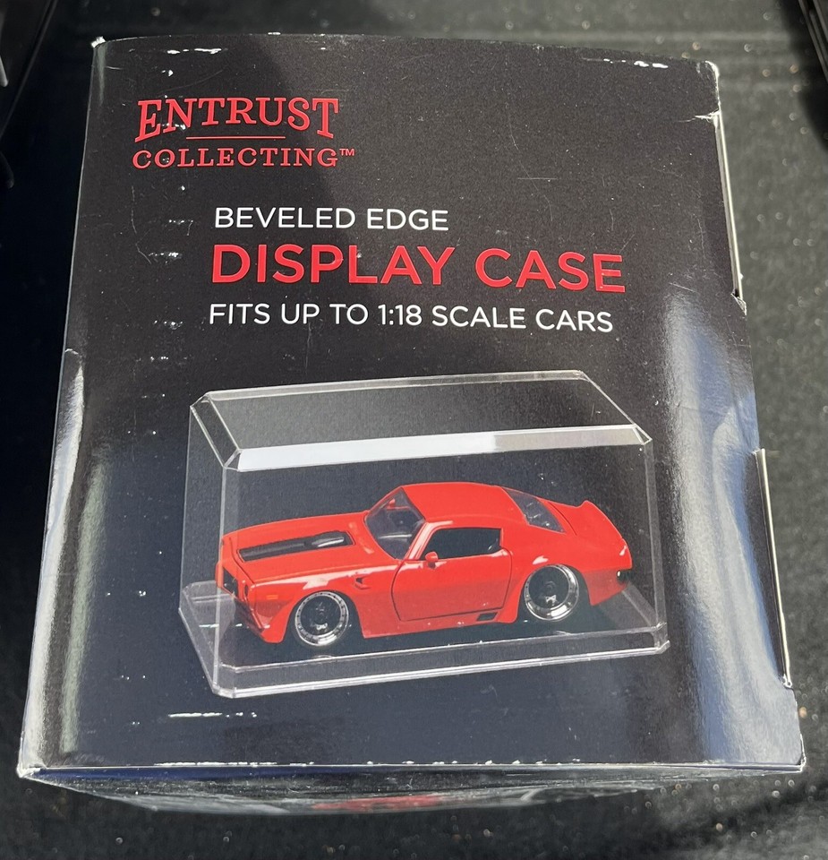🏁 ENTRUST COLLECTING Crystal Clear Display Cases for 1/25 To 1/18 Scale ...
