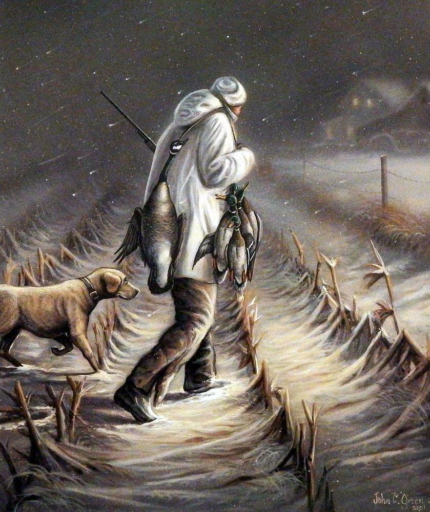 Goose Hunting Paintings
