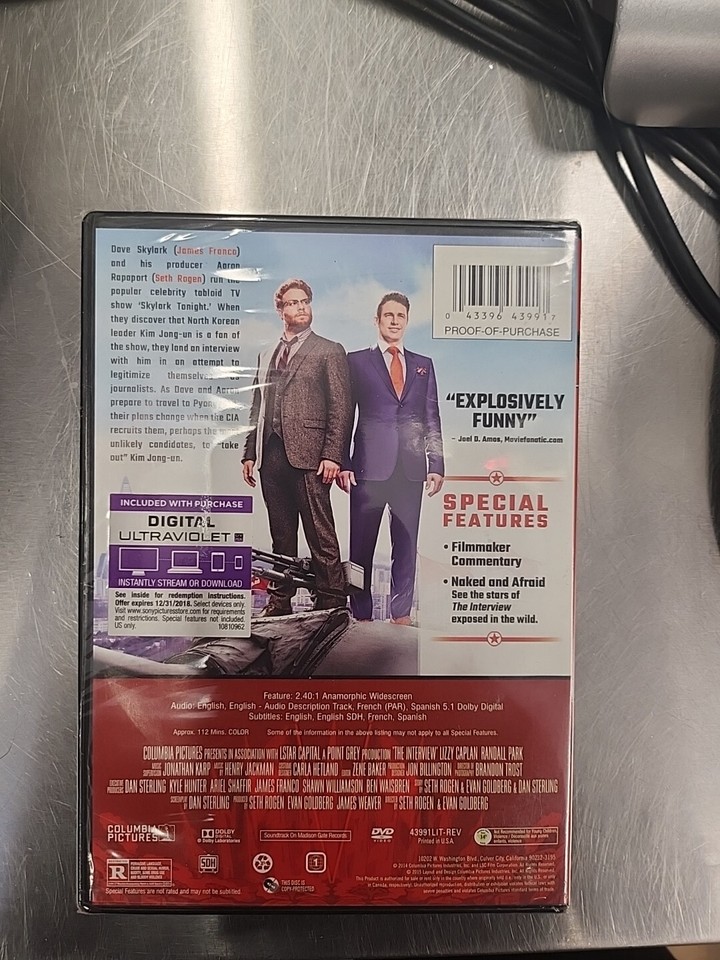 The Interview (DVD, 2014) 43396439917| eBay