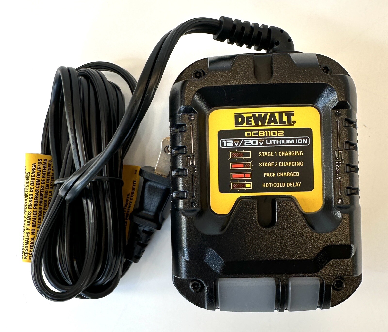 DeWalt FlexVolt 12V Max/ 20V Max Compact Battery Charger 2 Amp Model ...