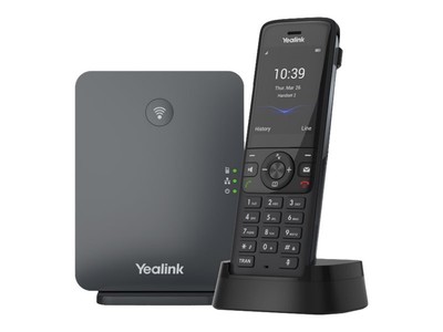 Yealink W78P Cordless VoIP phone with Bluetooth interface with 1302026 ...