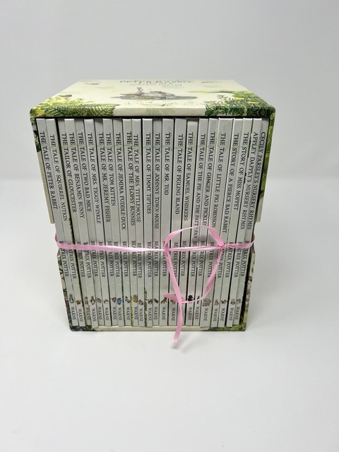 The Complete Peter Rabbit Library Boxed Set 23 Hardcover Books Beatrix ...