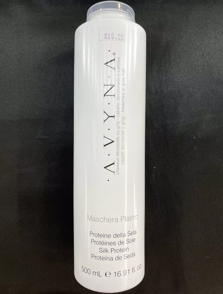 Avyna Shampoo Platino & Maschera platino/ silk protein 16.91fl Oz each ...