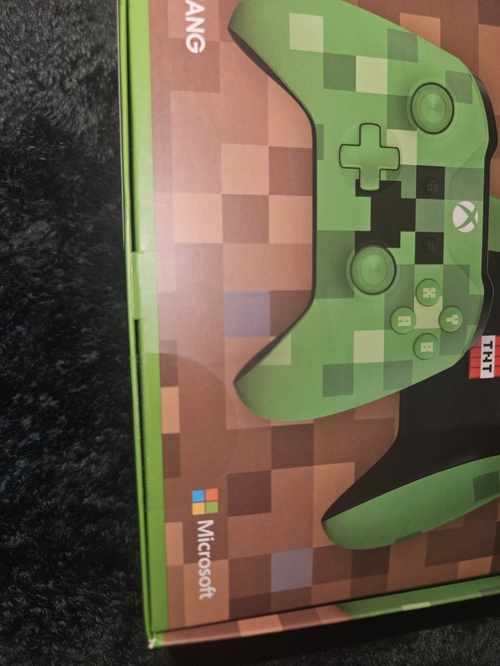 Wireless Minecraft Creeper Xbox Controller Brand New Factory Sealed ...