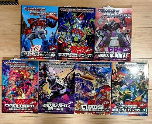 Transformers American comics Japanese translation set of 7 first ...