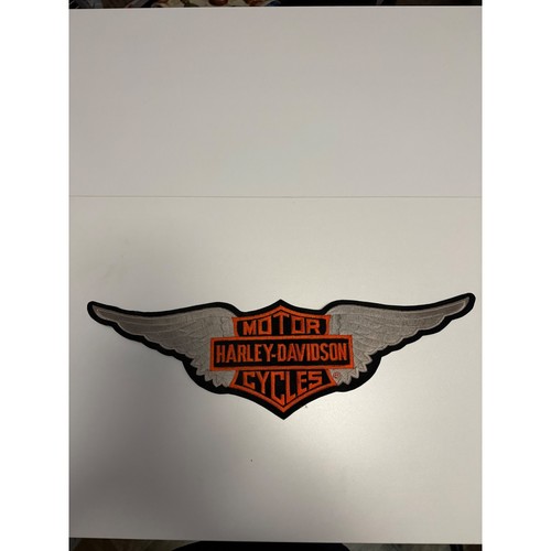 Harley Davidson Wings Large Patch Sew On Embroidered Motorcycle Biker ...