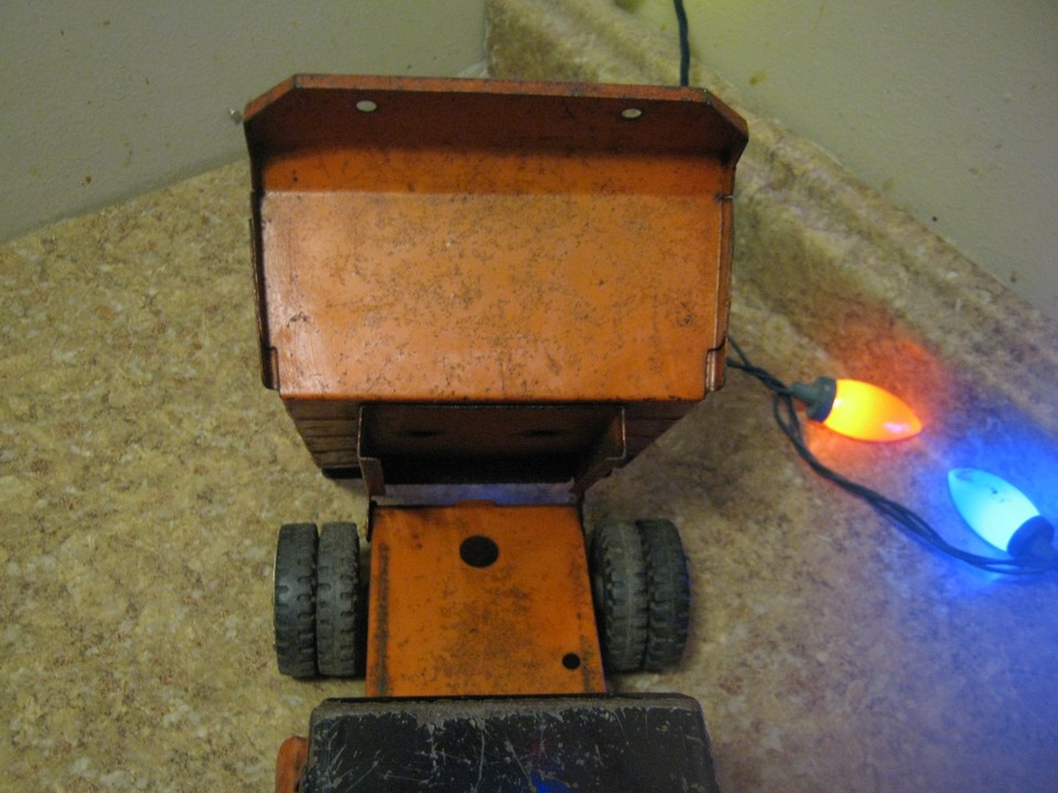 60s RARE Hi-Way Orange Tonka Snowplow Dump Truck only one on eBay like ...